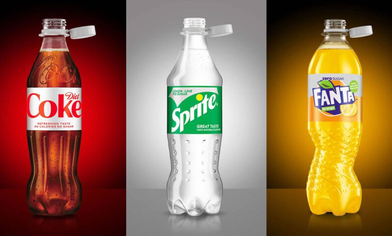 Coca-Cola y Sidel innovan con tapas tethered y cuellos más ligeros ...